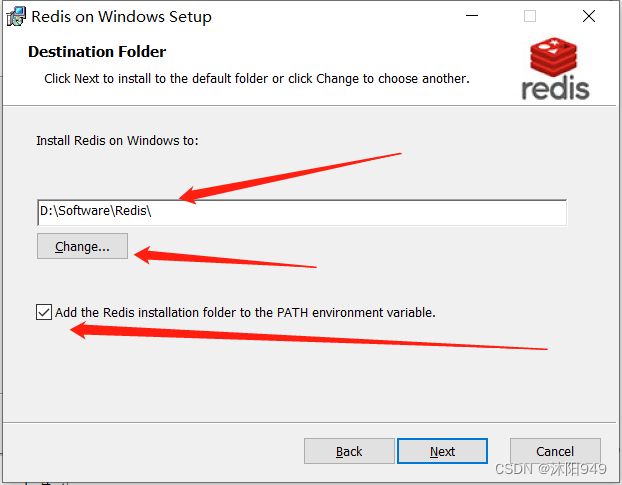 Redis（Windows版）的详细安装步骤_add the redis installation folder to the path envi-CSDN博客