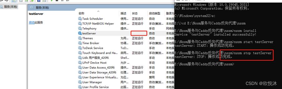 Windows服务Nssm与Caddy2反向代理_caddy windows-CSDN博客