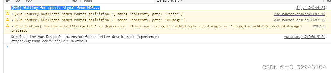 [HMR] Waiting for update signal from WDS...-CSDN博客
