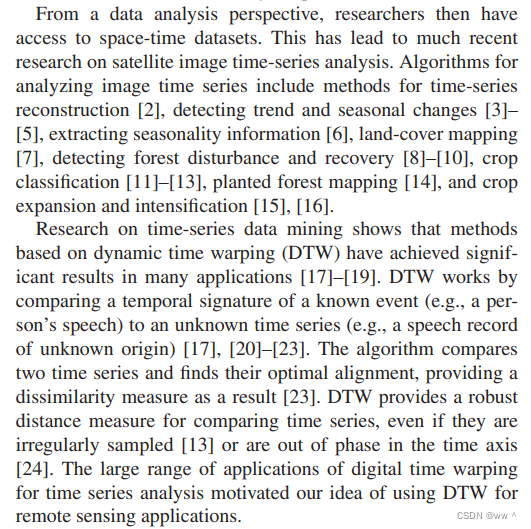 2016年《A Time-Weighted Dynamic Time Warping Method for Land-Use and Land ...