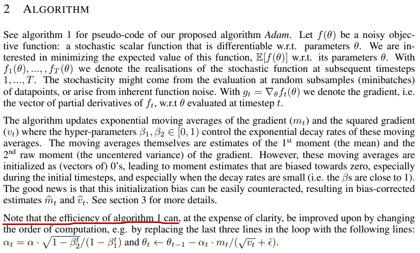 Adam算法_Tensorflow实现——论文解析：ADAM: A METHOD FOR STOCHASTIC OPTIMIZATION_tensorflow adam-CSDN博客