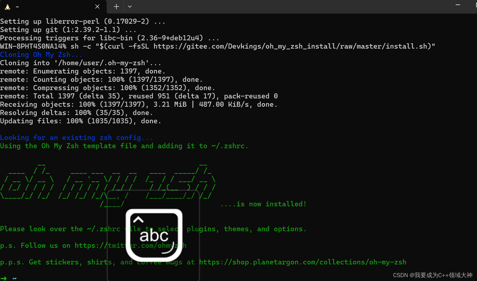 【Linux】Windows下打造炫酷Linux终端 zsh+oh my zsh+powerlevel10k_wsl怎么配置 ...