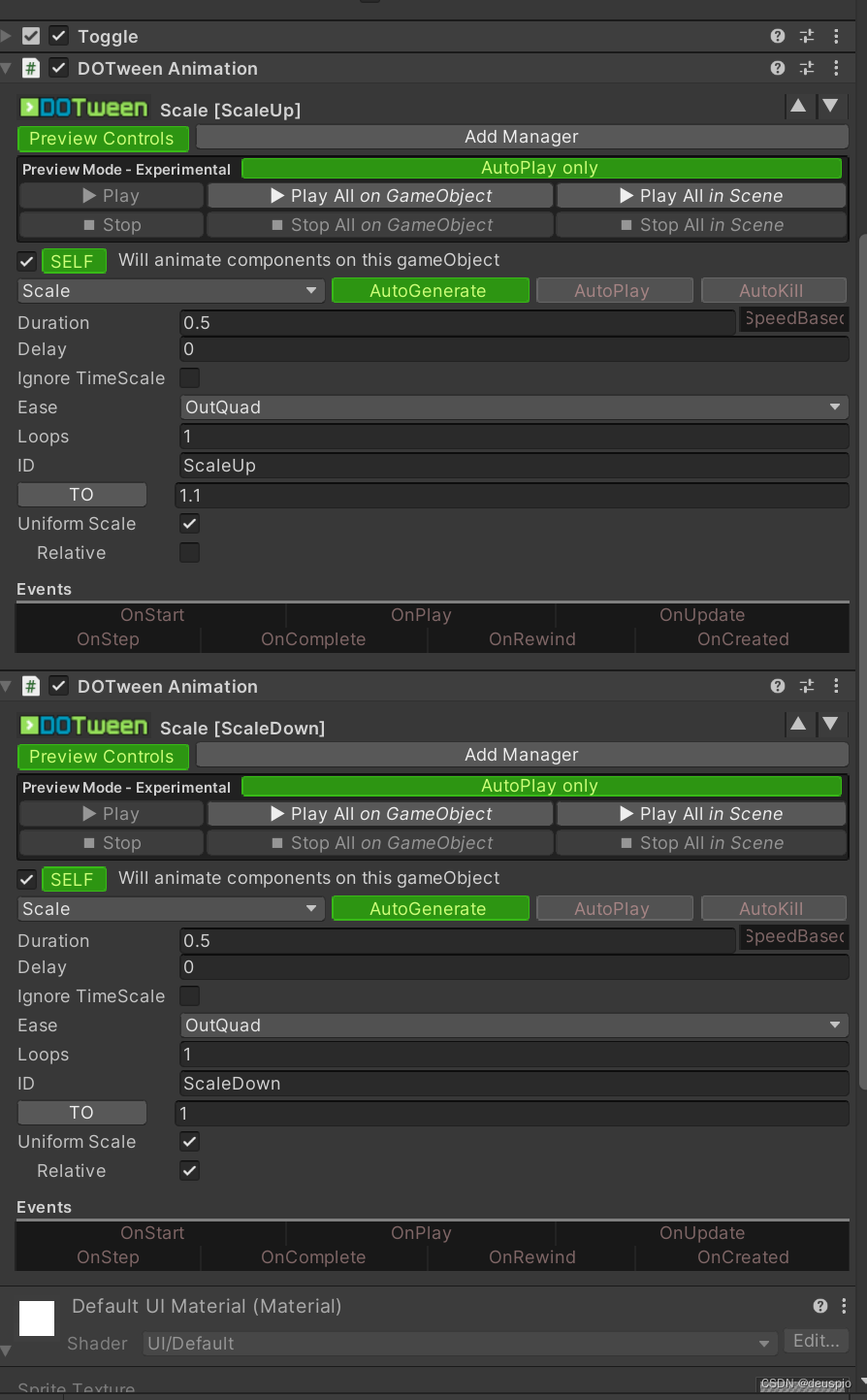 [Dotween Pro] Dotween Animation 组件相关_dotweenanimation-CSDN博客