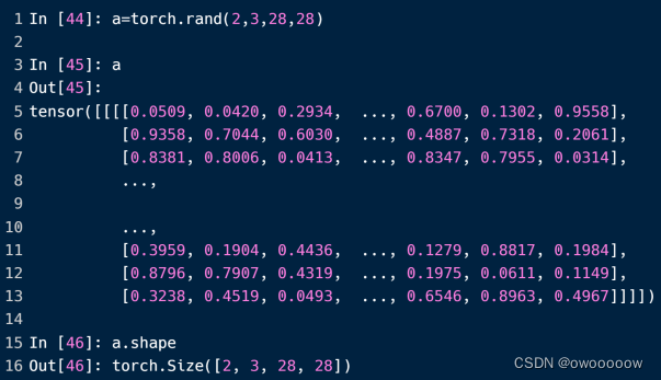 【pytorch框架学习】3.tensor数据类型-CSDN博客