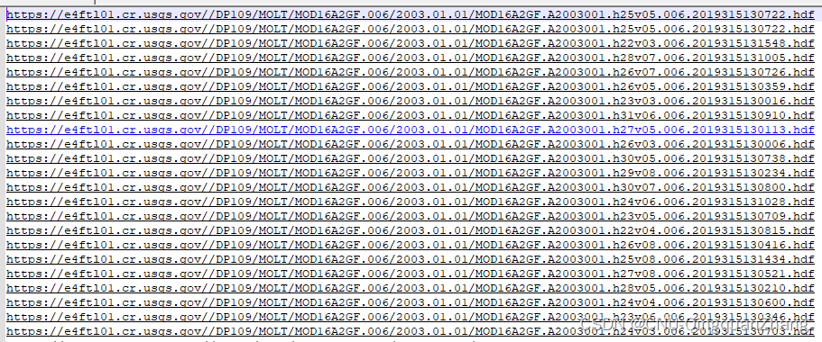 MODIS MOD16A2 download using python----0_mod16a2gf下载-CSDN博客