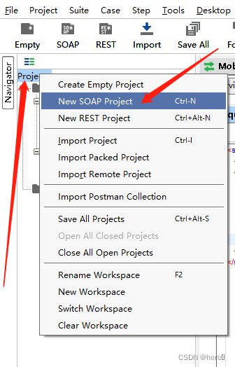SoapUI调试soap协议接口_soapui接口测试教程-CSDN博客