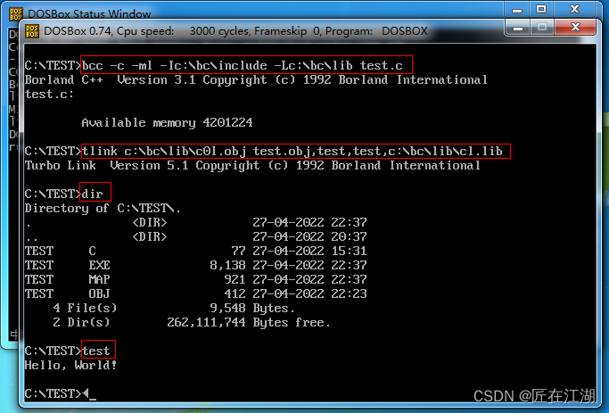 BC3.1精简版win7/10下不兼容问题的解决_libdocbox.dll-CSDN博客