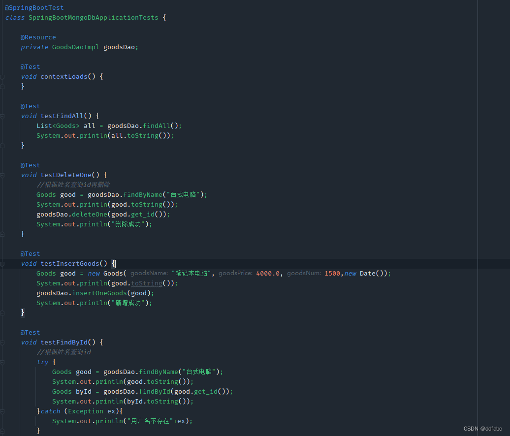 SpringBoot整合Mongodb操作_springboot操作mongodb-CSDN博客