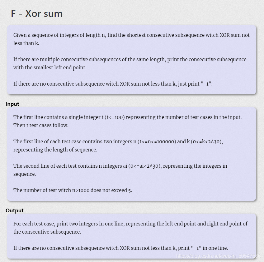 2021杭电多校F题 XOR SUM 详解-CSDN博客