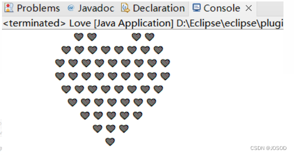 用Unicode码2764创建大爱心的代码示例-CSDN博客