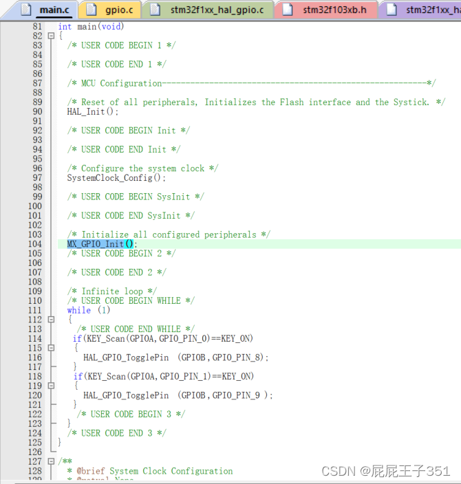 用STM32CubeMX如何点亮一个LED灯_cube max的key1和key2怎么用-CSDN博客