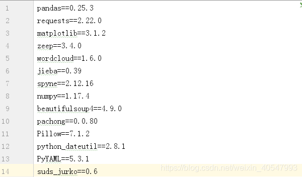 pipreqs生成项目依赖包requirements.txt_pip 转成requirements.txt-CSDN博客