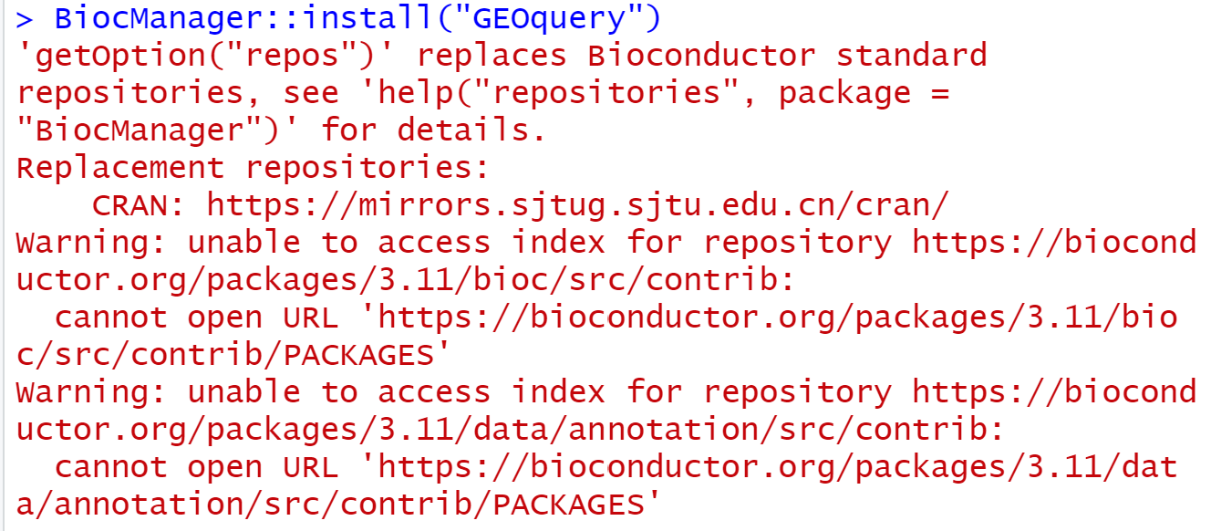 BiocManager安装包报错，cannot open URL解决方法_error: package or namespace load failed for ‘geoqu-CSDN博客