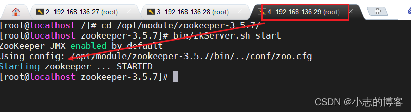 Zookeeper3.5.7版本——集群部署（linux环境-centos7）_linux开放3888端口-CSDN博客