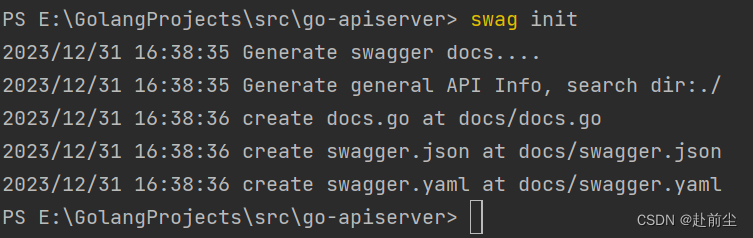 windows go环境安装 swag_swag 安装-CSDN博客