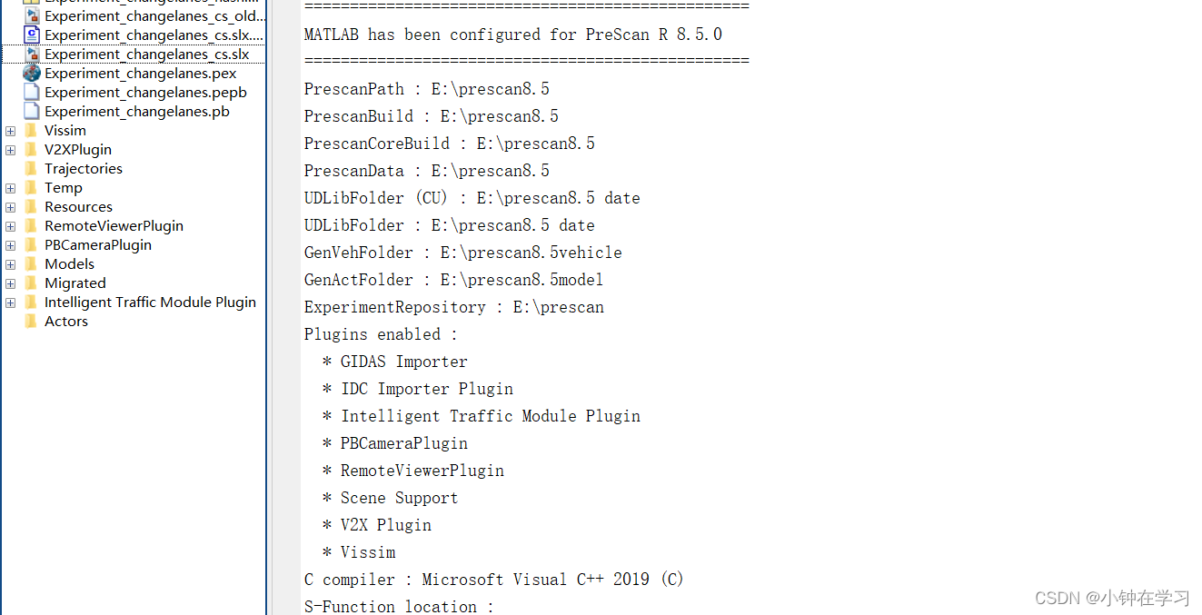 prescan和simulink联仿出错的解决方法mex -setup_prescan无法生成simulink模型-CSDN博客