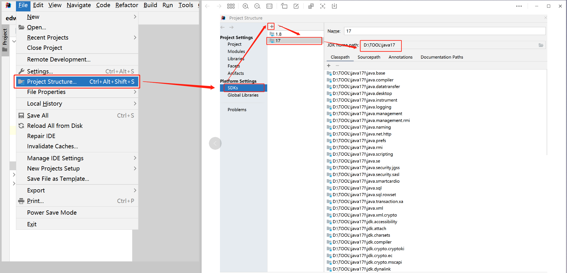 简单记录Java1.8升级到Java17_jdk1.8升级到jdk17-CSDN博客