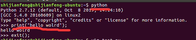 Ubuntu 命令行运行python代码、文件_如何用ubuntu终端运行python代码-CSDN博客