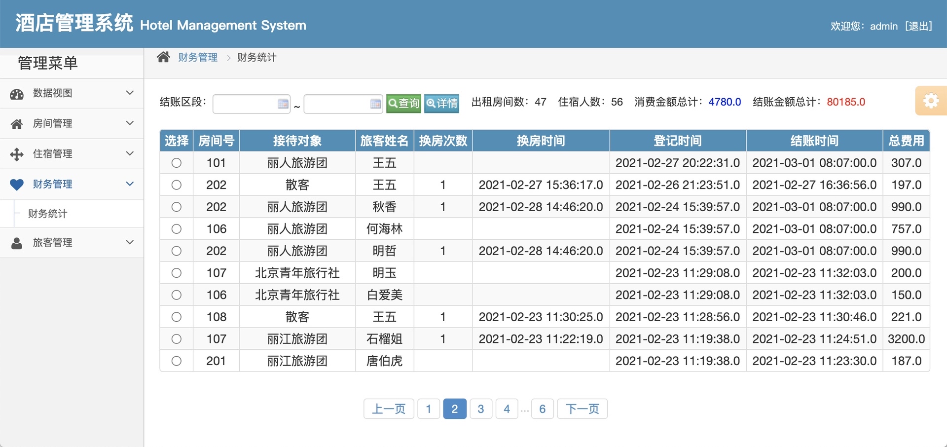 Java 酒店管理系统 酒店预订系统 客房管理系统 宾馆预订jsp Ssmjava订房系统 Csdn博客