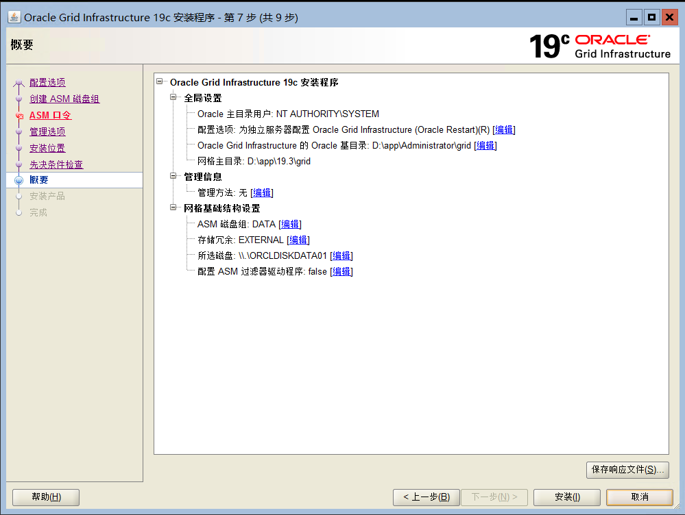 在Windows的ServerCore下安装Oracle19c+ASM单实例_windows oracle asm-CSDN博客