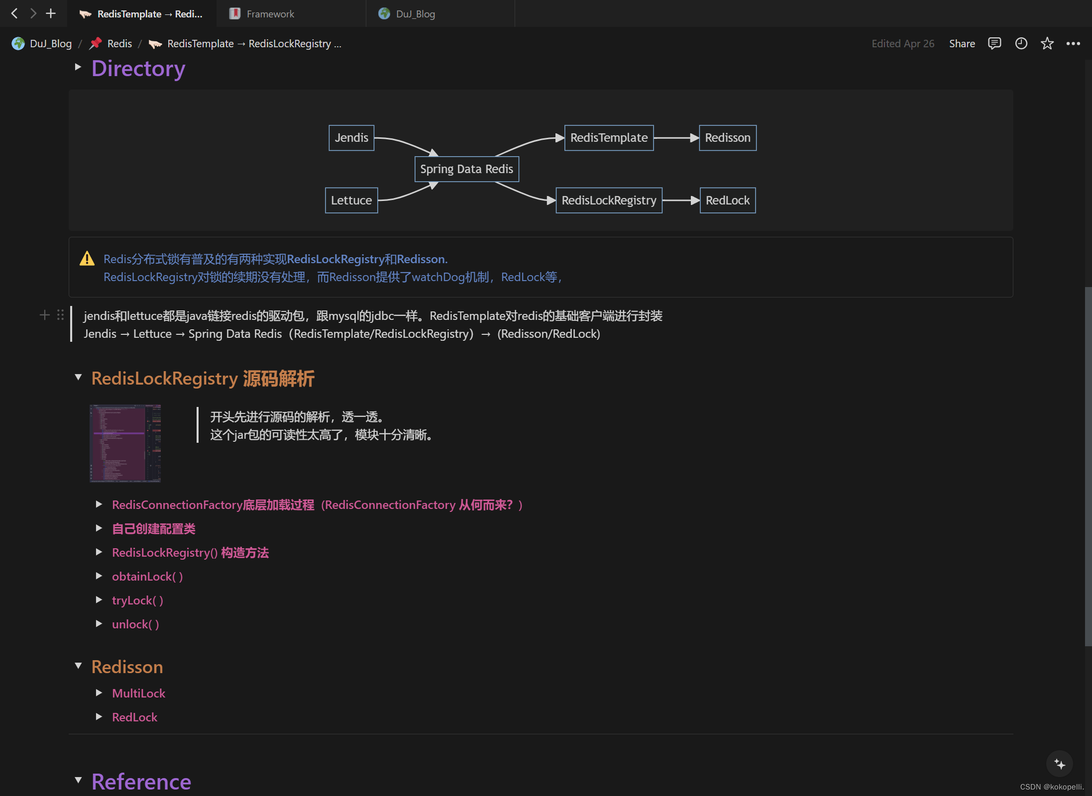 RedisTemplate → RedisLockRegistry → Redisson → RedLock 进化史-CSDN博客