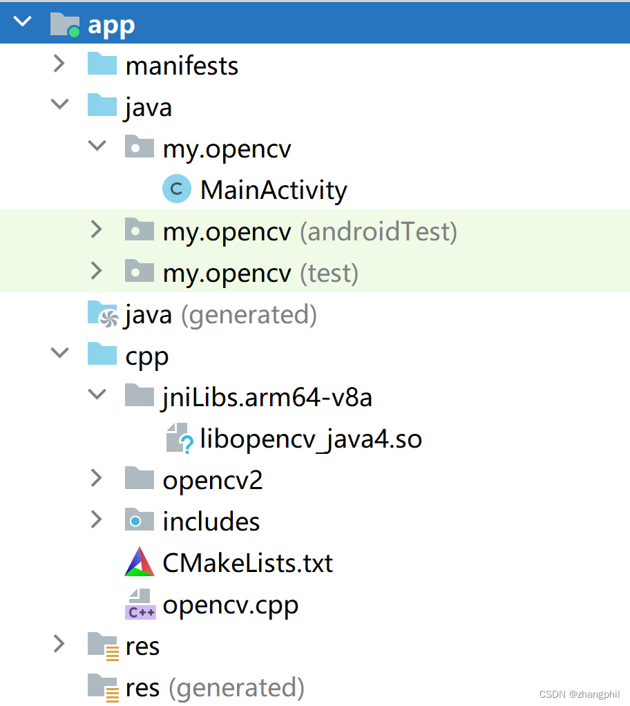 Android NDK集成OpenCV使用C++的.h和.so库函数_android opencv库-CSDN博客