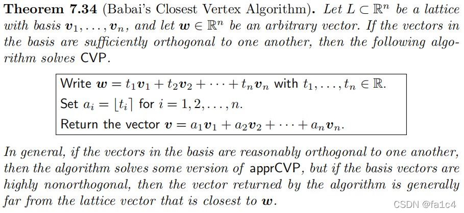 格密码入门-CSDN博客