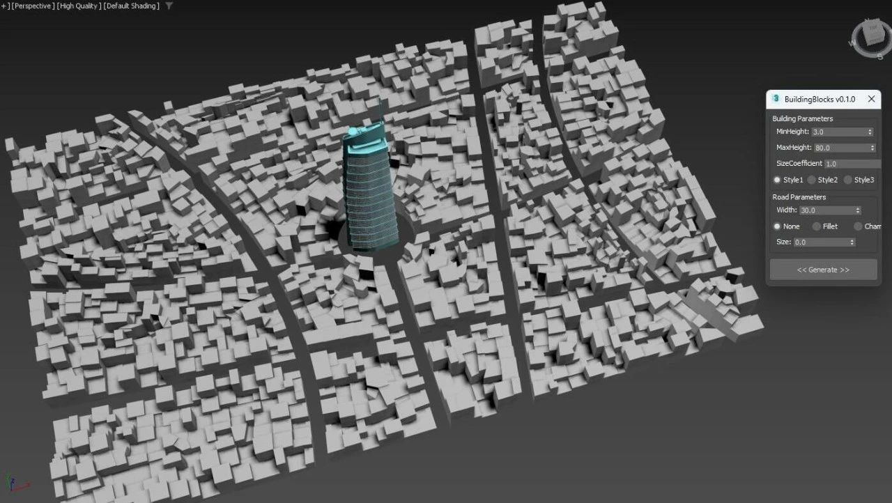 【沐风老师】3DMAX建筑体块生成插件BuildingBlocks使用方法详解_buildingblocks插件-CSDN博客
