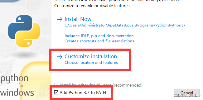 Python安装后cmd后提示提示python不是内部命令 Python安装完成后cmd下非内部命令 Csdn博客