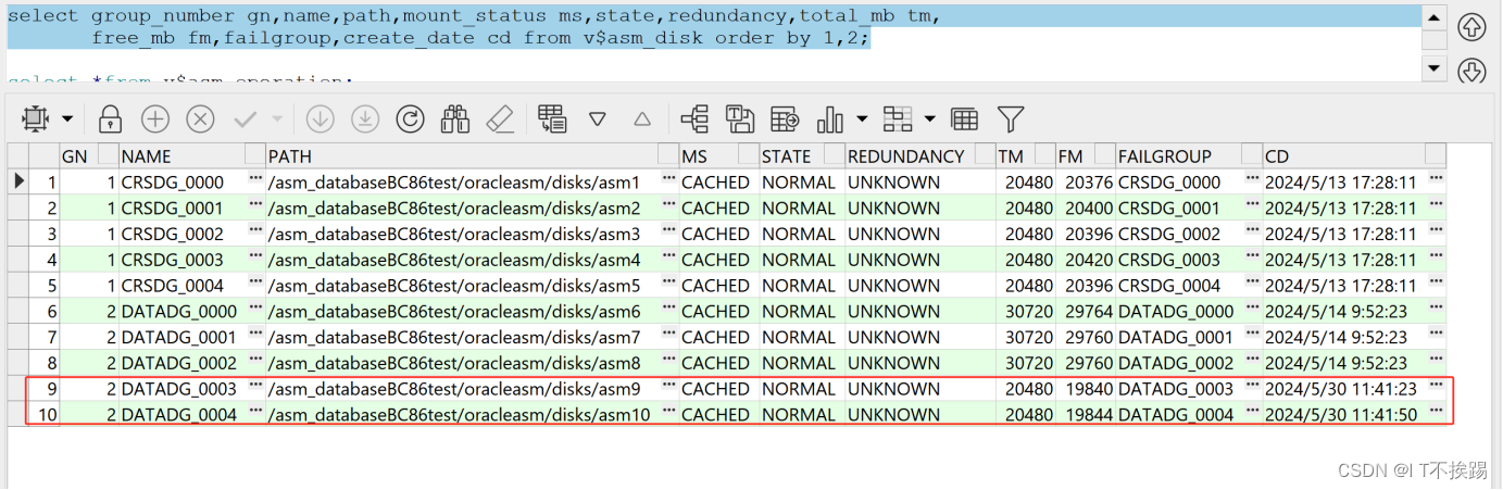 Oracle 19C RAC ASM磁盘扩容_oracle 19c asm-CSDN博客