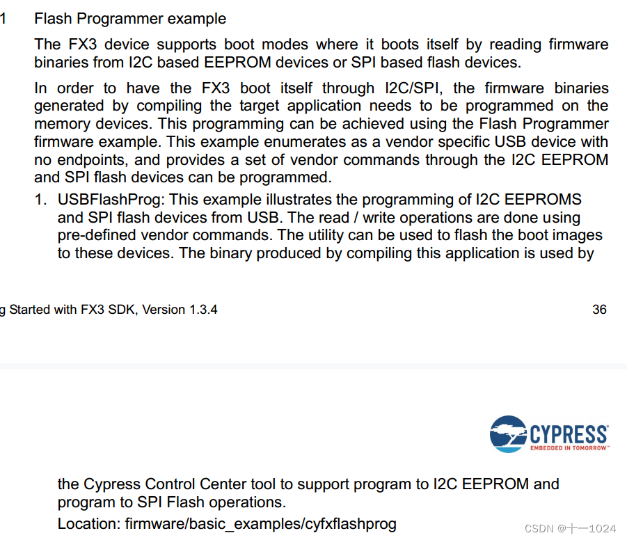 Cyusb3014 应用笔记 1 初识 FX3-CSDN博客