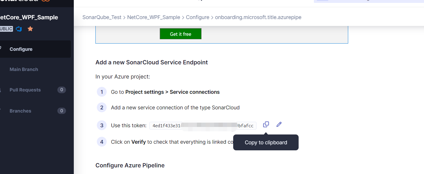 Azure DevOps Azure Pipeline 集成 SonarQube 维护代码质量和安全性_azure如何集成sonar cloud-CSDN博客