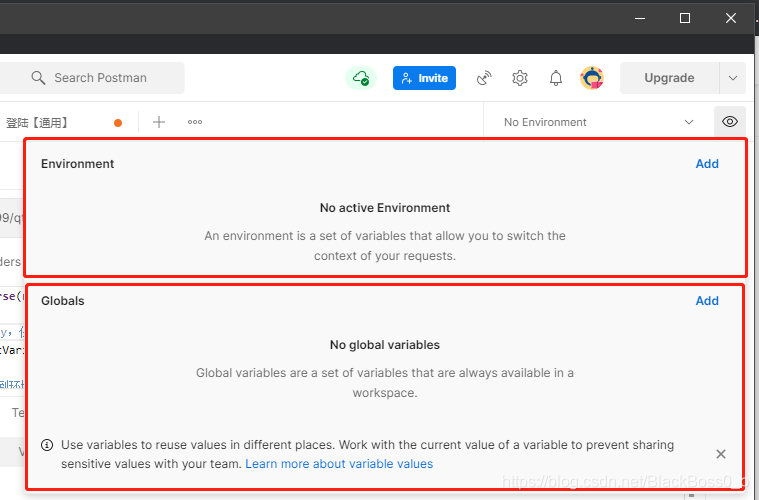 postman配置环境变量_postman.setenvironmentvariable-CSDN博客