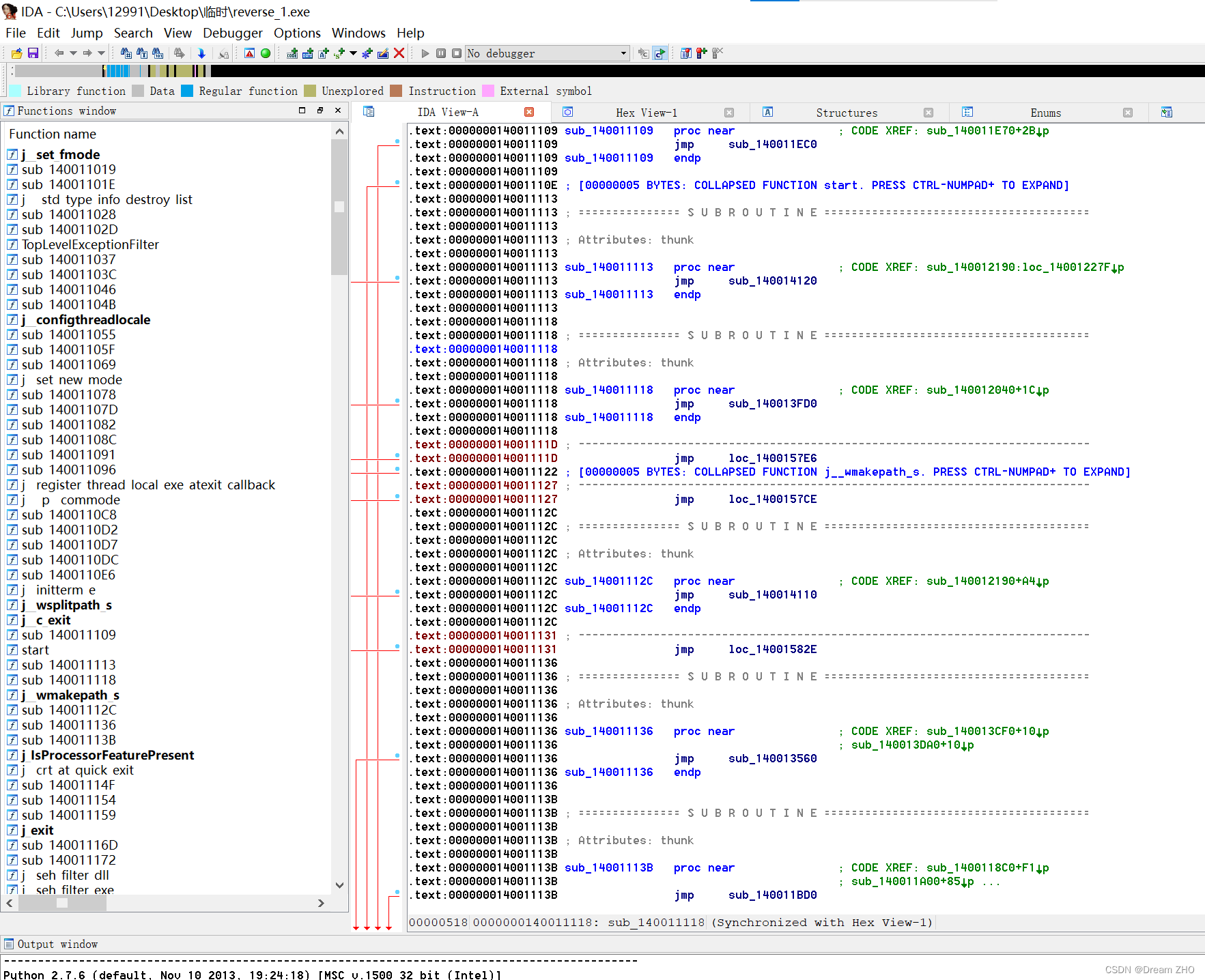 BUUCTF--Reverse--easyre，reverse1，新年快乐(面向新手，超详细)_buuctf 新年快乐-CSDN博客