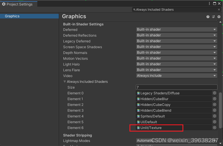 Unity3D项目创建纹理使用Shader.Find(“XXX“)返回为null_unity shader.find-CSDN博客