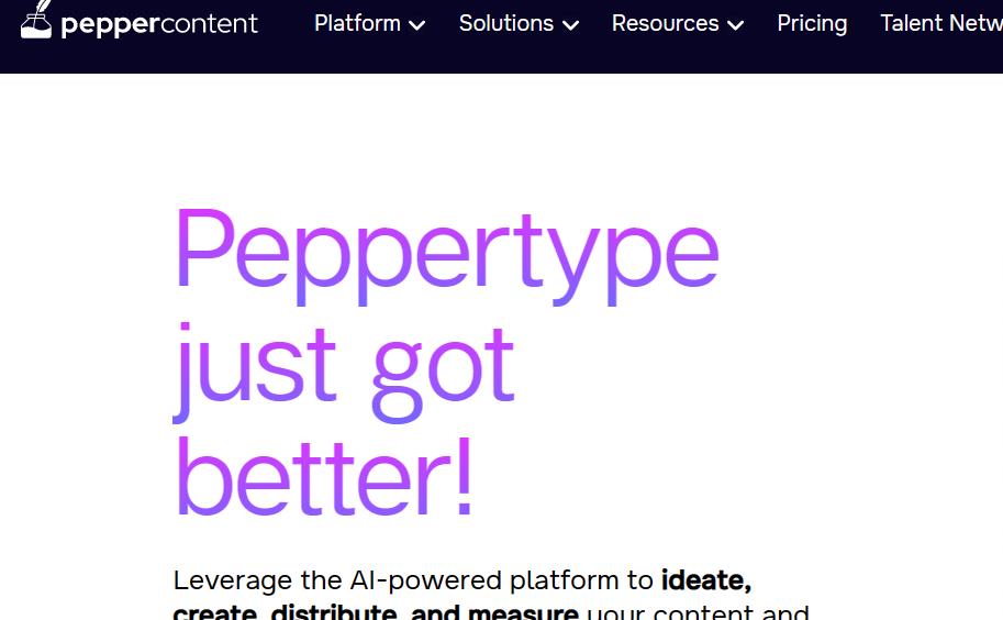 Peppertype：AI写作工具-CSDN博客