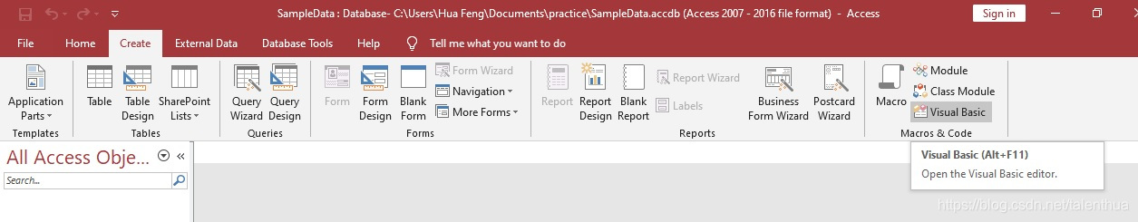 Access 2010/2013/2016/2019 VBA(Procedure)_access2010 2013-CSDN博客