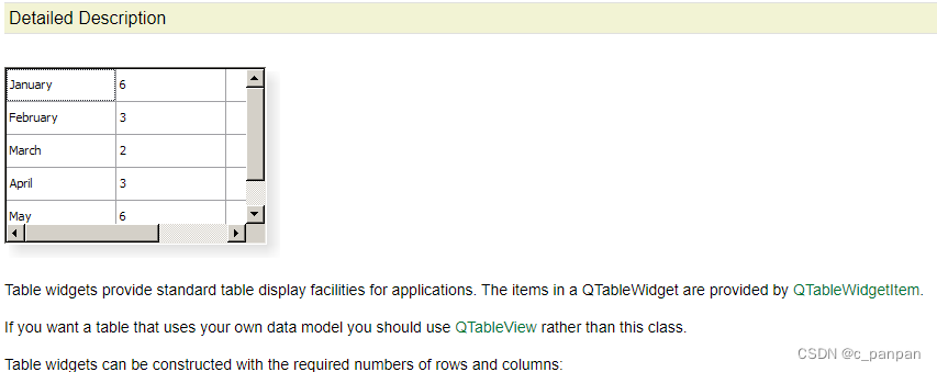 QT笔记-QTableWidget显示和设置数据表格基础用法_qt 表格数据-CSDN博客