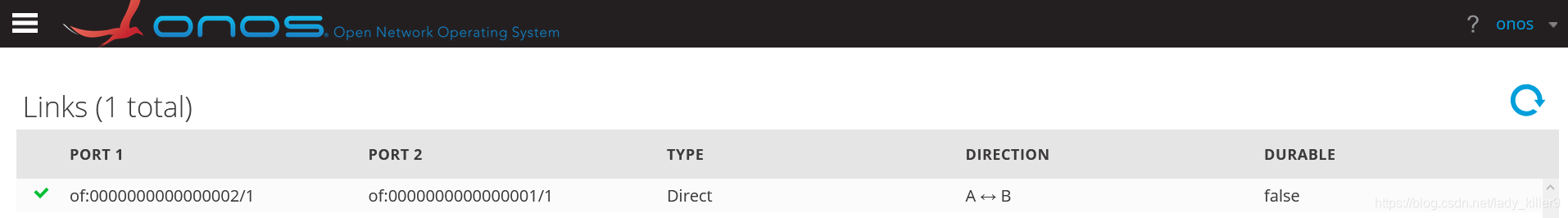 SDN-ONOS1.x学习记录（安装、拓扑、命令、图形化界面）_使用onos的rest api来下发流表-CSDN博客