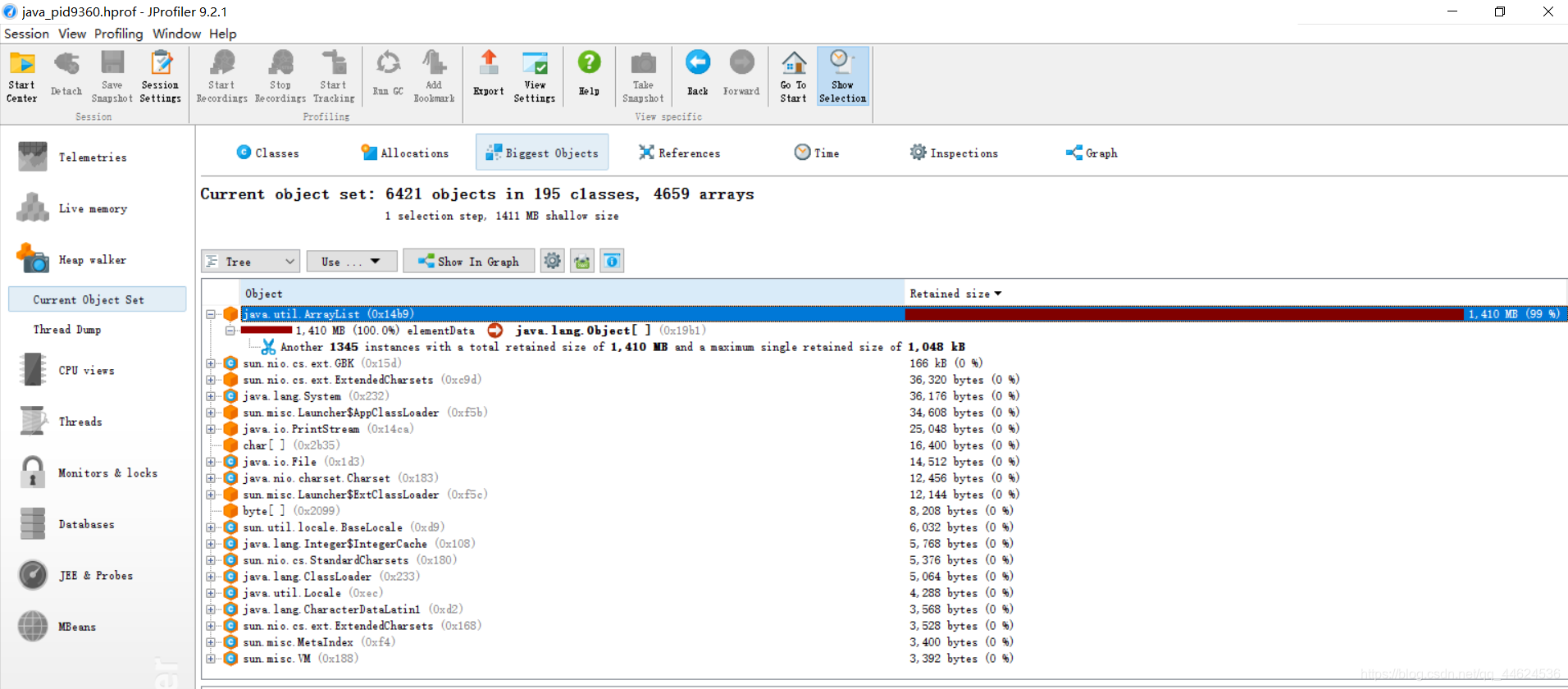 堆内存调优、Jprofiler分析oom原因_jprofile oom-CSDN博客