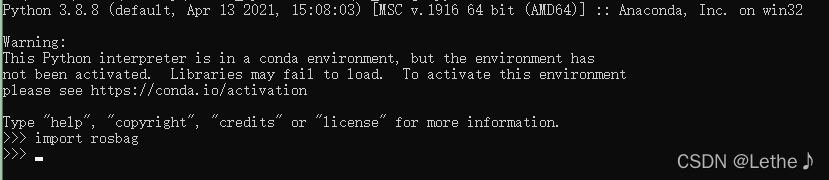 win10 python3 install rosbag & cv_bridge_rosbag install-CSDN博客