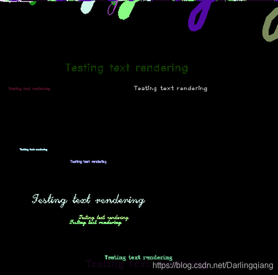 OpenCV 【十六】RNG随机数发生器&putText绘制文字_puttext如何画汉字-CSDN博客