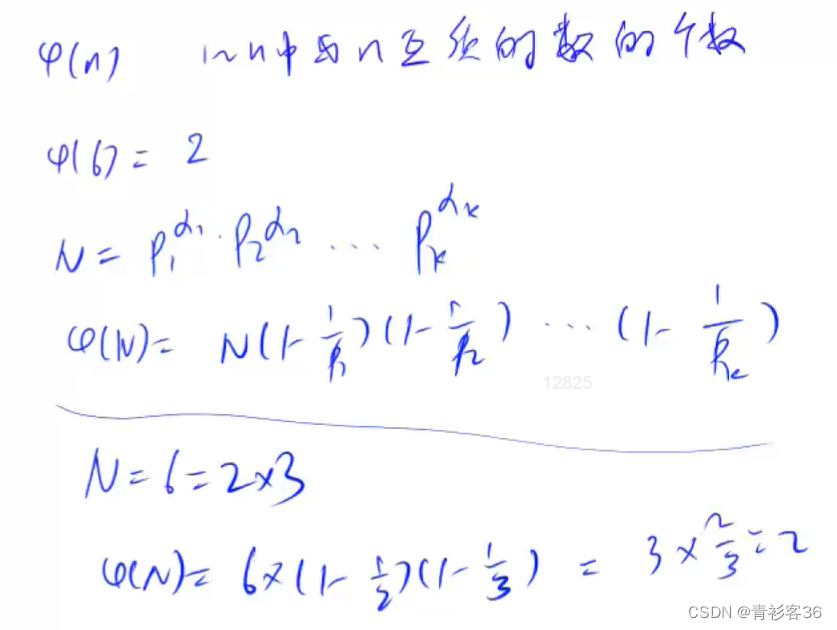 Acwing-873. 欧拉函数-CSDN博客