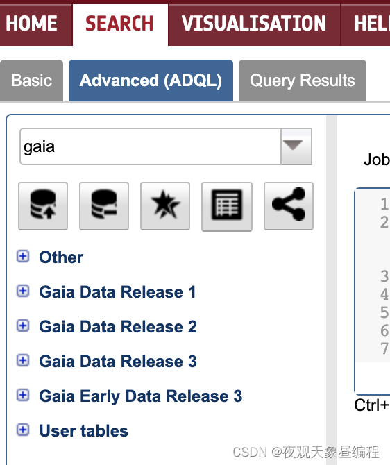 Gaia卫星数据在线交叉查询教程-CSDN博客