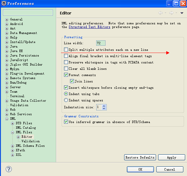 eclipse xml格式化快捷键-CSDN博客