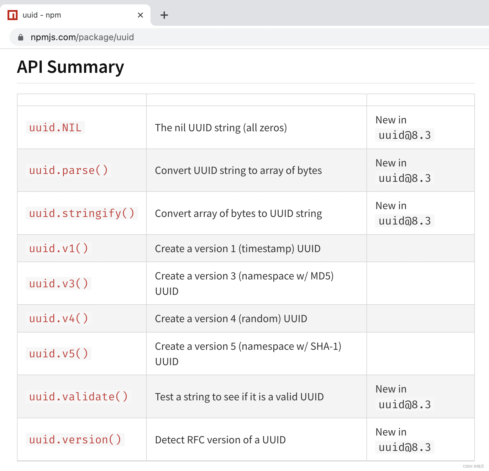 javascript 生成 UUID GUID 浏览器环境 NodeJS环境 纯JavaScript函数_uuid ie兼容问题-CSDN博客