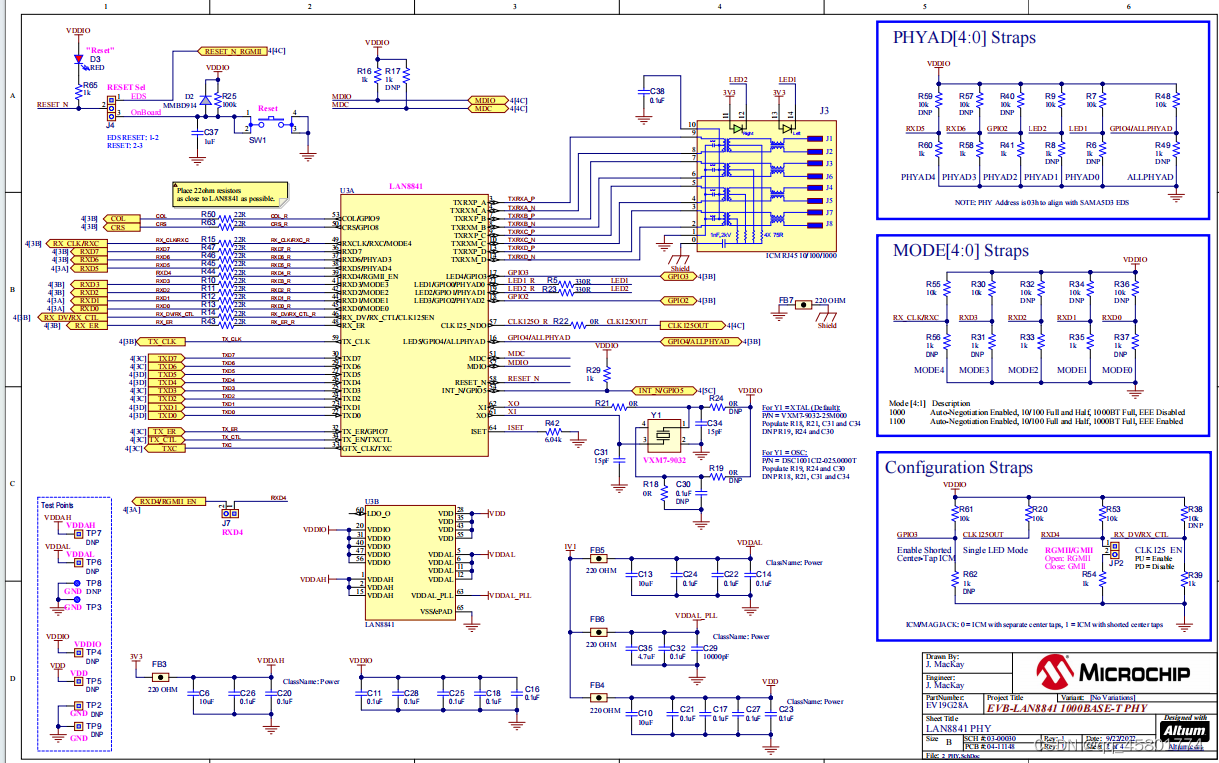 lan8841的demo板原理图-CSDN博客