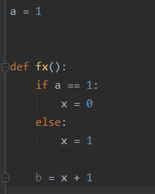 pycharm 报黄（黄字、黄色）警告 Local variable 'xxx' might be referenced before assignment_pycharm关键字标黄-CSDN博客