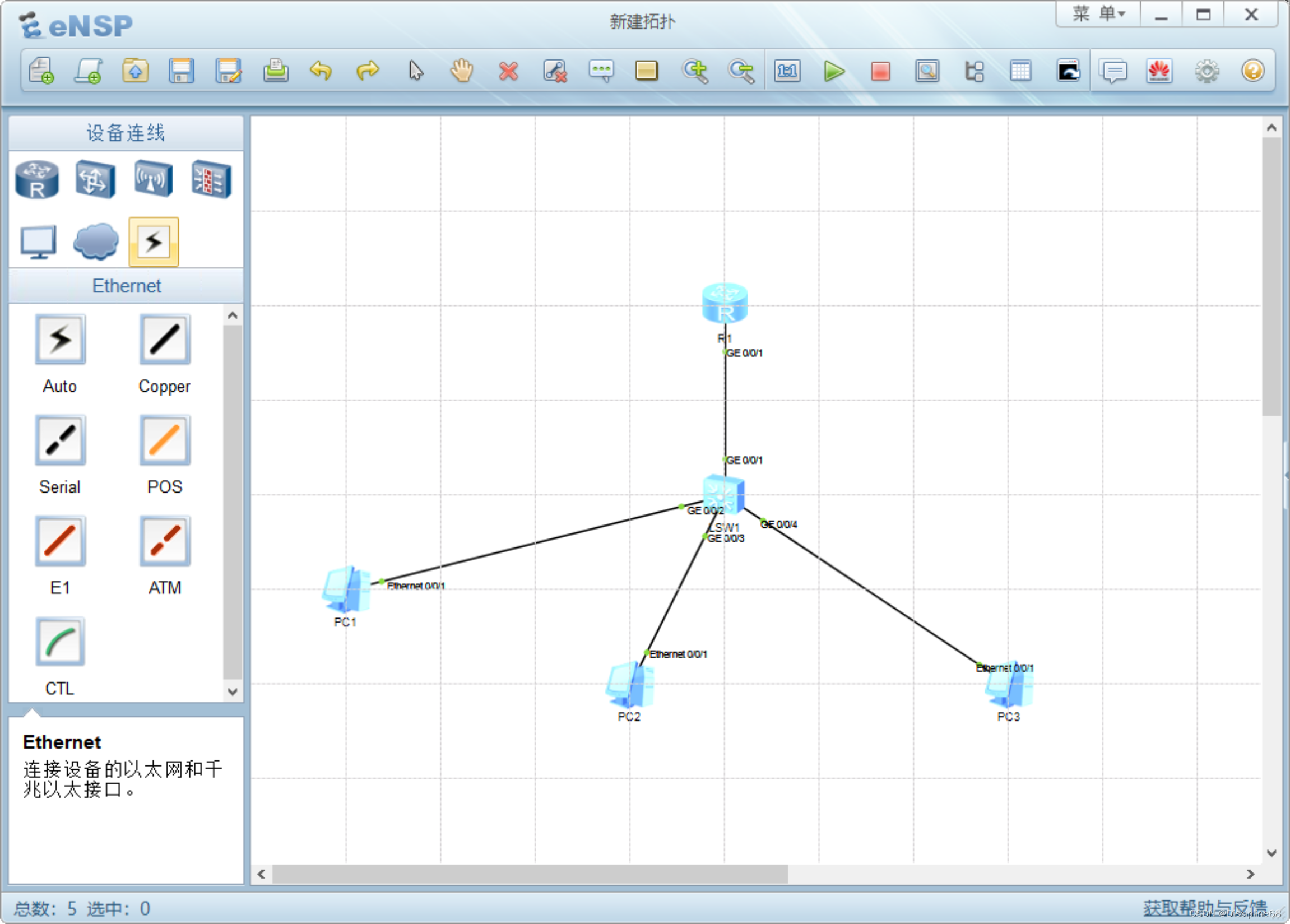 eNSP使用教程-CSDN博客