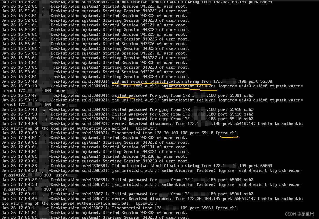 ssh异常报错：Did not receive identification string from-CSDN博客
